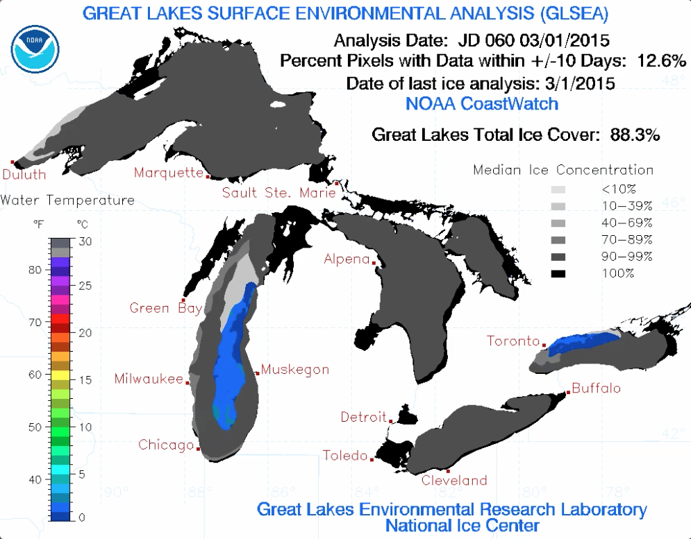 Lake Michigan deep water is warming and scientists don't know why ...